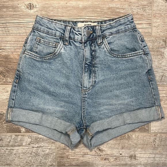 Cotton On | Shorts | Cottonon High Rise Stretch Cuffed Shorts | Poshmark